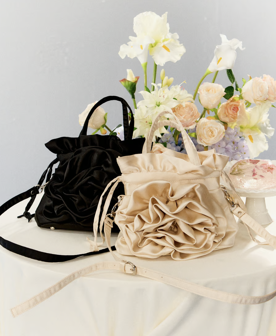 Rose motif dress up bag | ファッション通販サイト NUGU