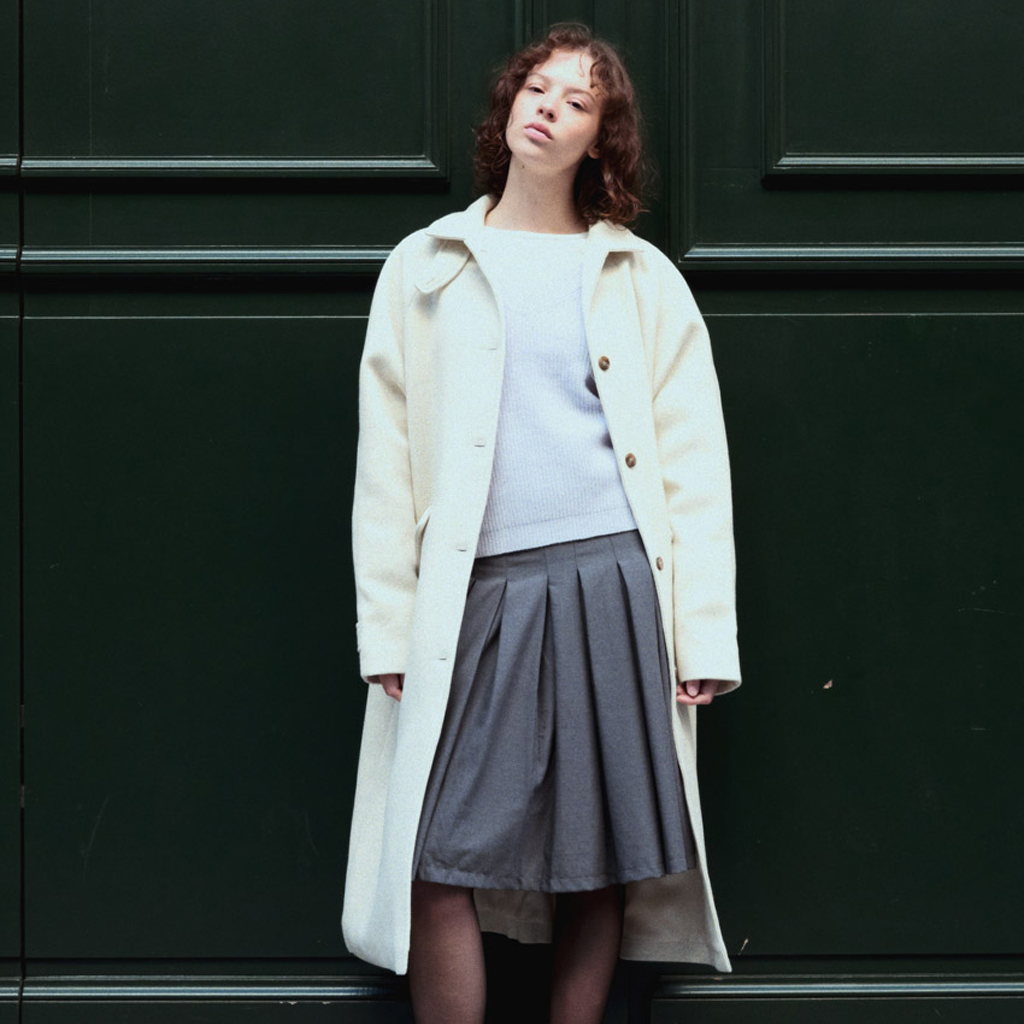 Francis Winter Wool Coat ( Cream ) | ファッション通販サイト NUGU