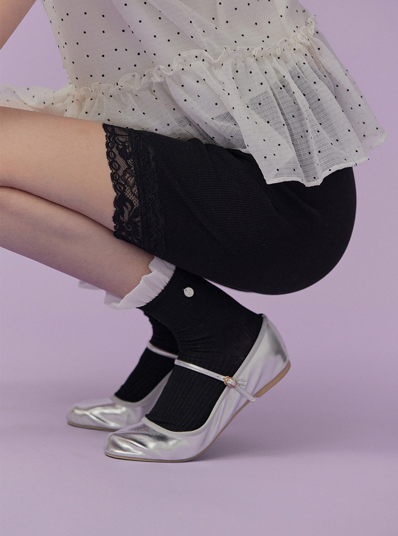 Edit Lace Biker Pants | ファッション通販サイト NUGU