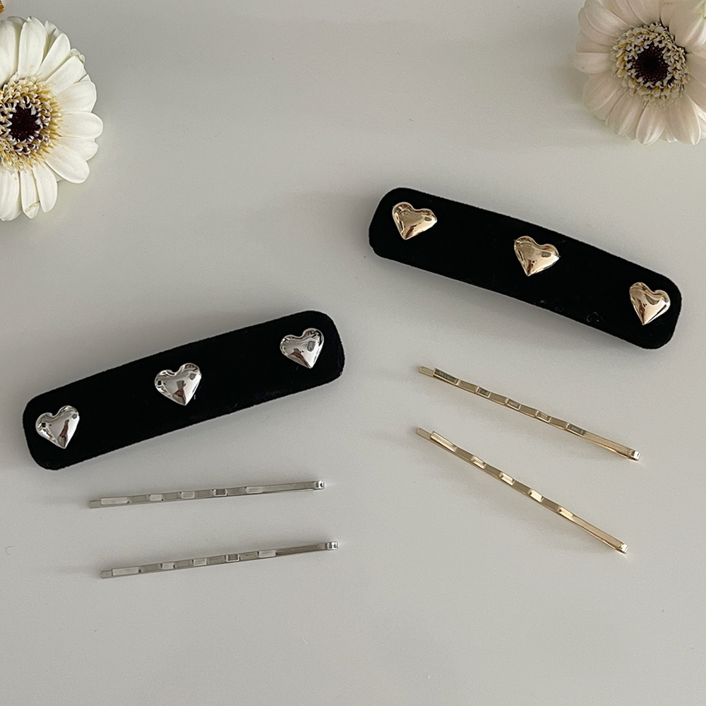 ハートヘアピンセット(2color) | ファッション通販サイト NUGU