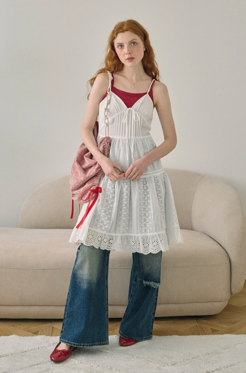 lace cami onepiece | ファッション通販サイト NUGU