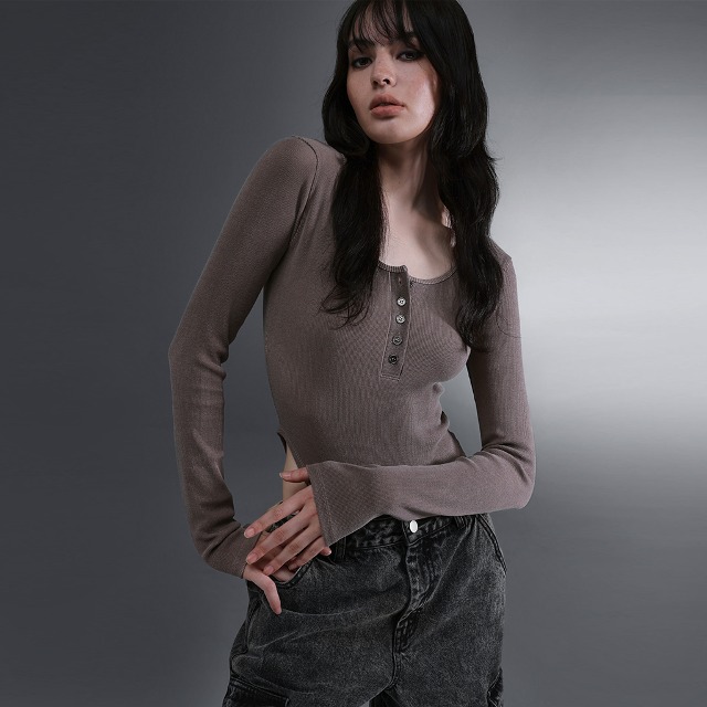 [original] ターキンピグメントスナップボディスーツ | ファッション通販サイト NUGU