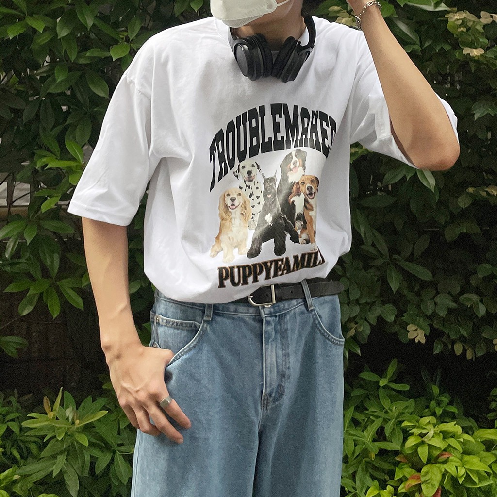 puppy family t-shirt|ファッション通販サイトNUGU