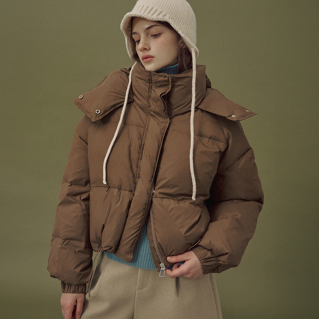 Peta Short-Cropped Padded Jumper | ファッション通販サイト NUGU