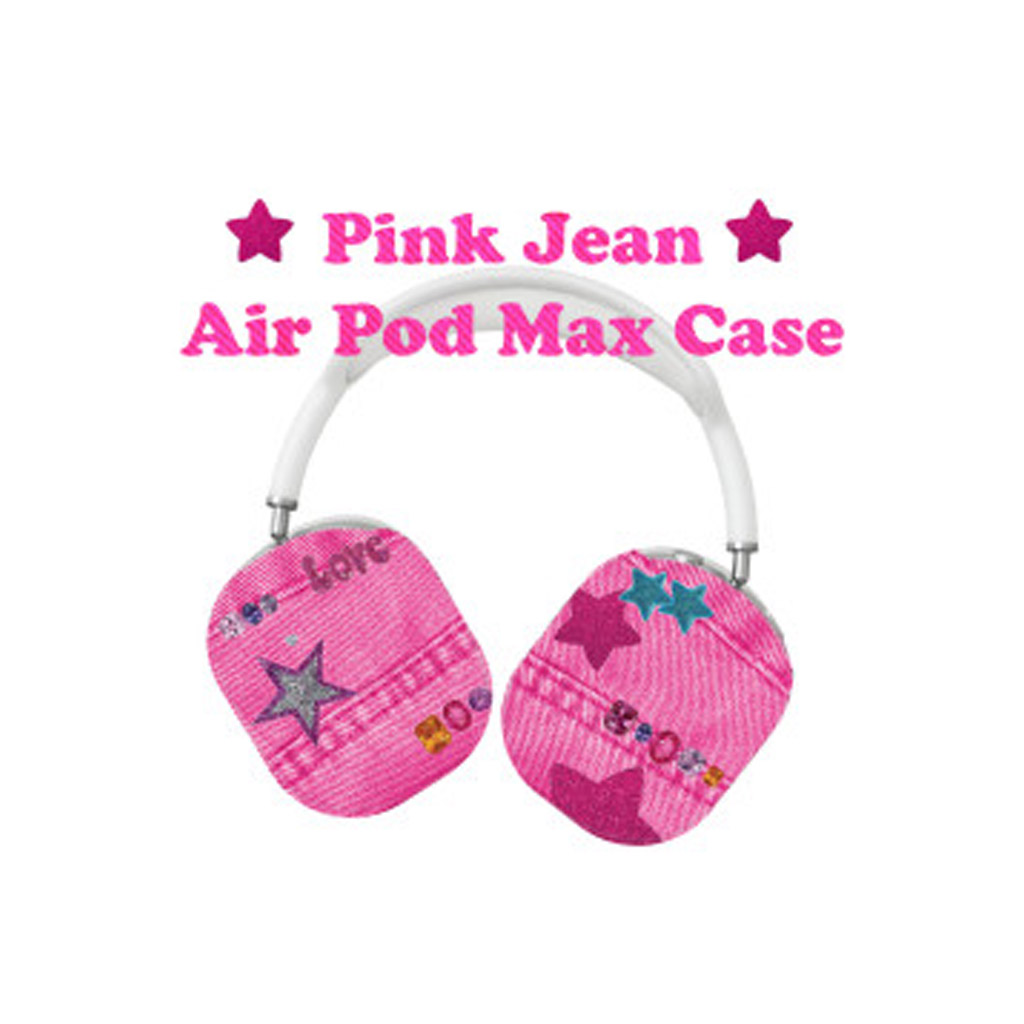 Y2K Pink Jean Airpod Max case | ファッション通販サイト NUGU