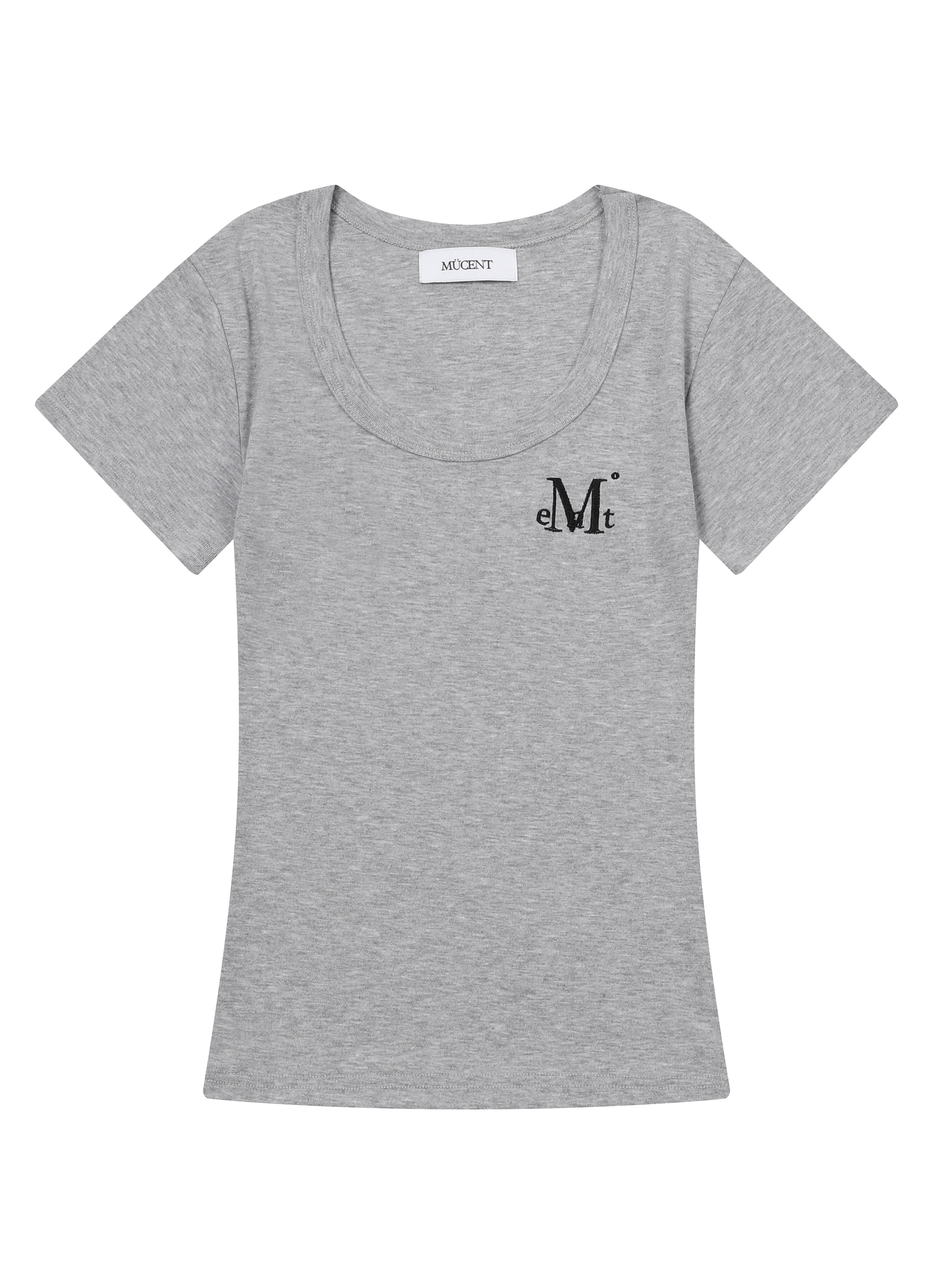 FERRING MIDI ROUND NECK HALF T (5Color) | ファッション通販サイト NUGU