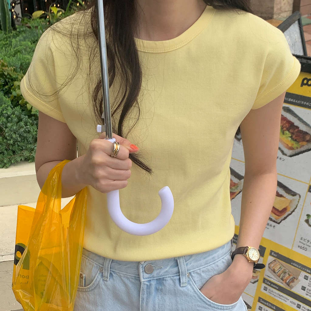 [original] リブシングルTシャツ5color | ファッション通販サイト NUGU