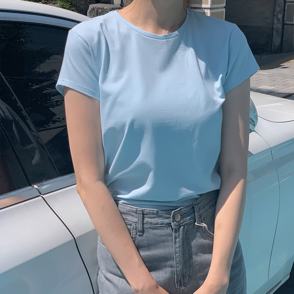 コットン半袖Tシャツ5color | ファッション通販サイト NUGU