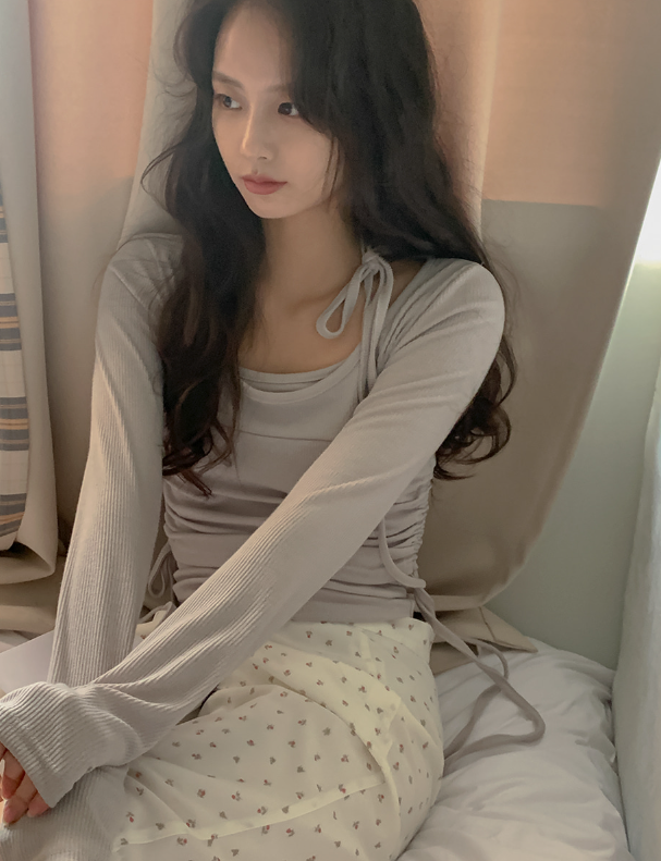 [SET] リブホルターノースリーブTシャツセット | ファッション通販サイト NUGU