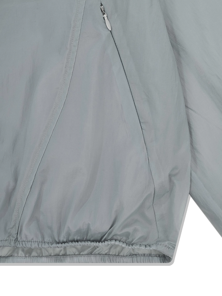 Airy Windbreaker Grey | ファッション通販サイト NUGU