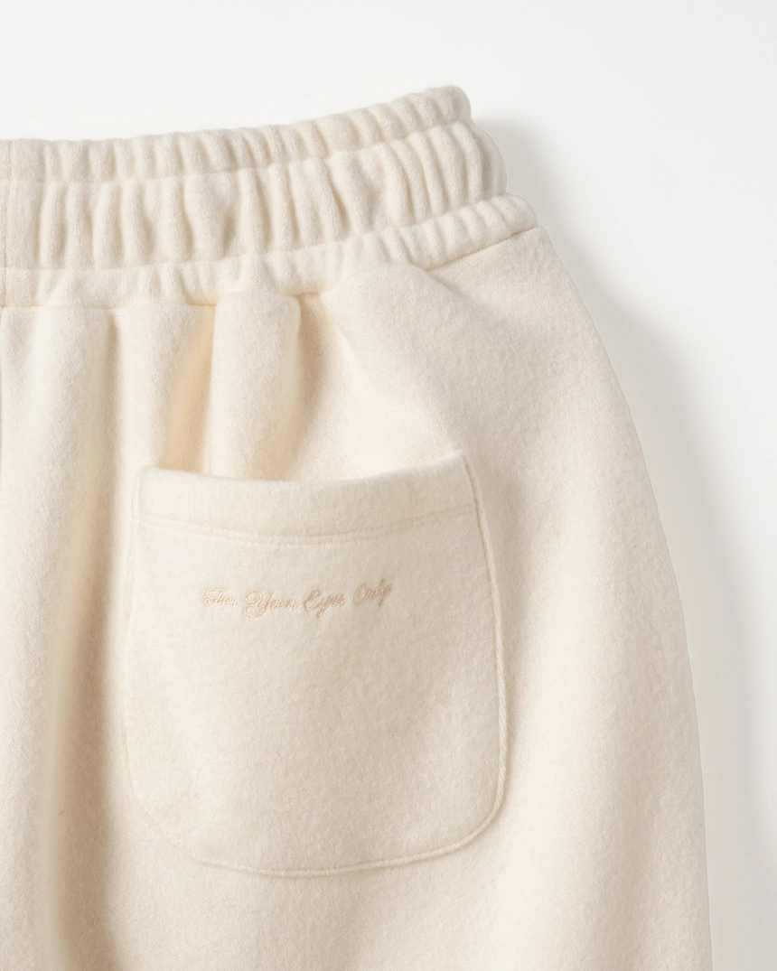 Winter Snow Sweat Pants (Ivory) | ファッション通販サイト NUGU