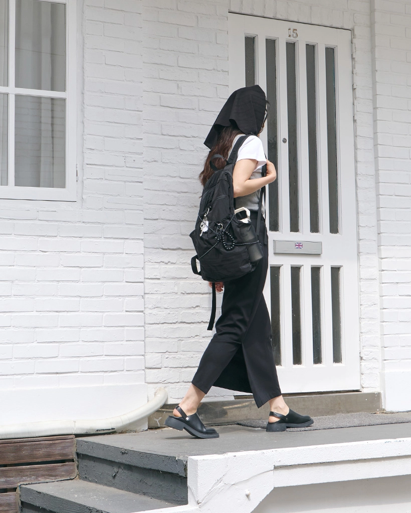 [BEST 50] [3回再販](ORIGINAL) ラインコットンスカーフ(black) | ファッション通販サイト NUGU