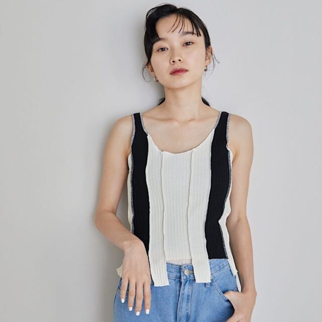 kire kire coloring sleeveless | ファッション通販サイト NUGU