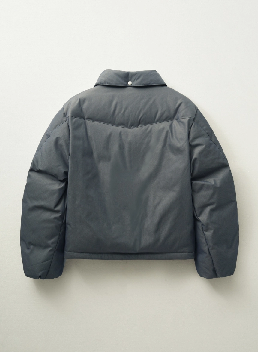 Lecce Two Tone Duck Down Padding - Glitter Gray | ファッション通販サイト NUGU