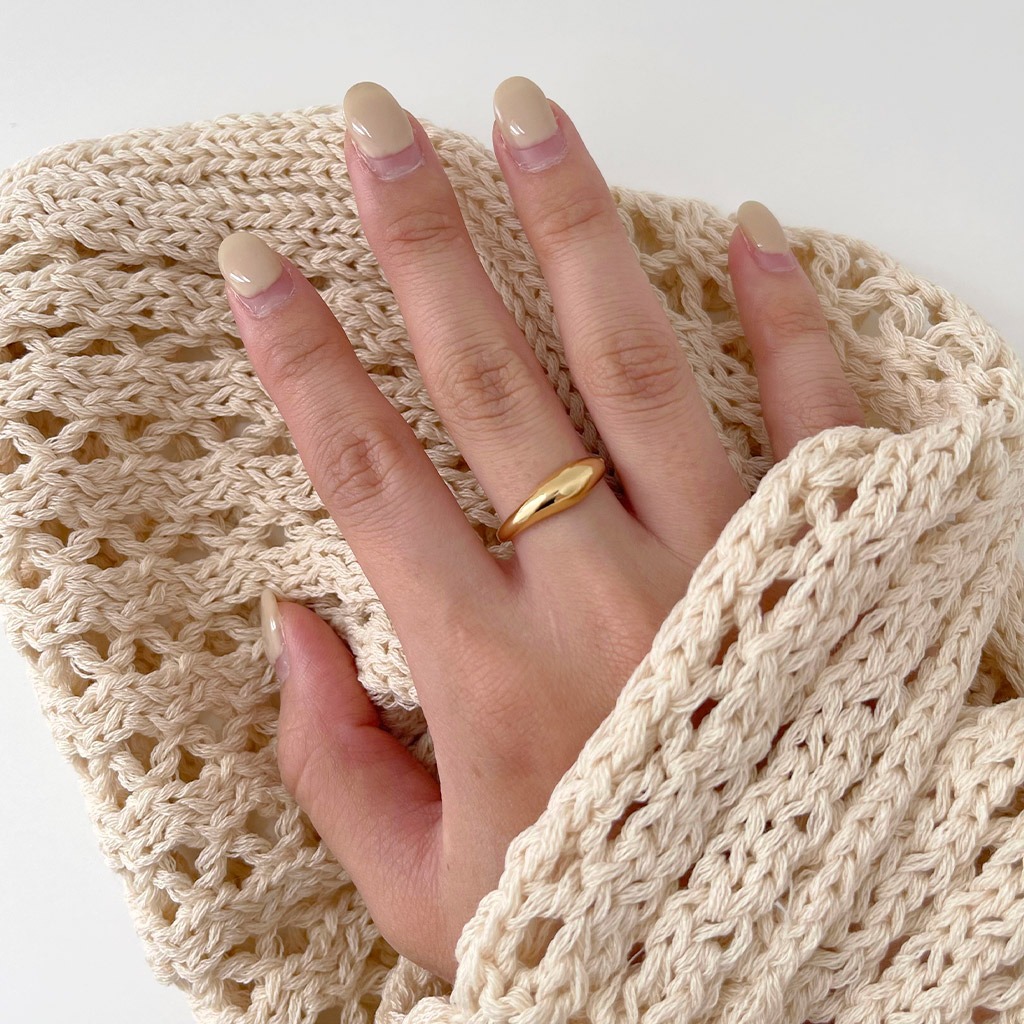 bold c wave ring | ファッション通販サイト NUGU