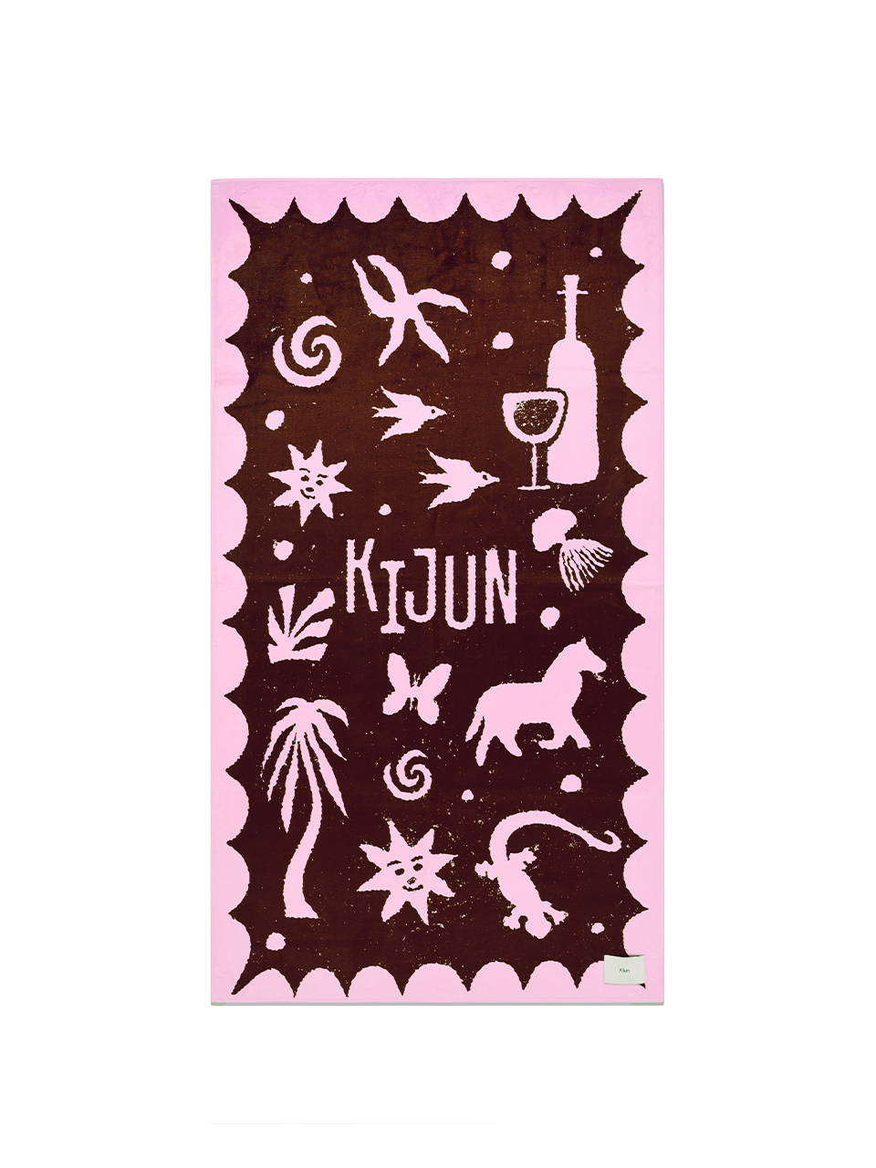 Vague Beach Towel Cherry | ファッション通販サイト NUGU