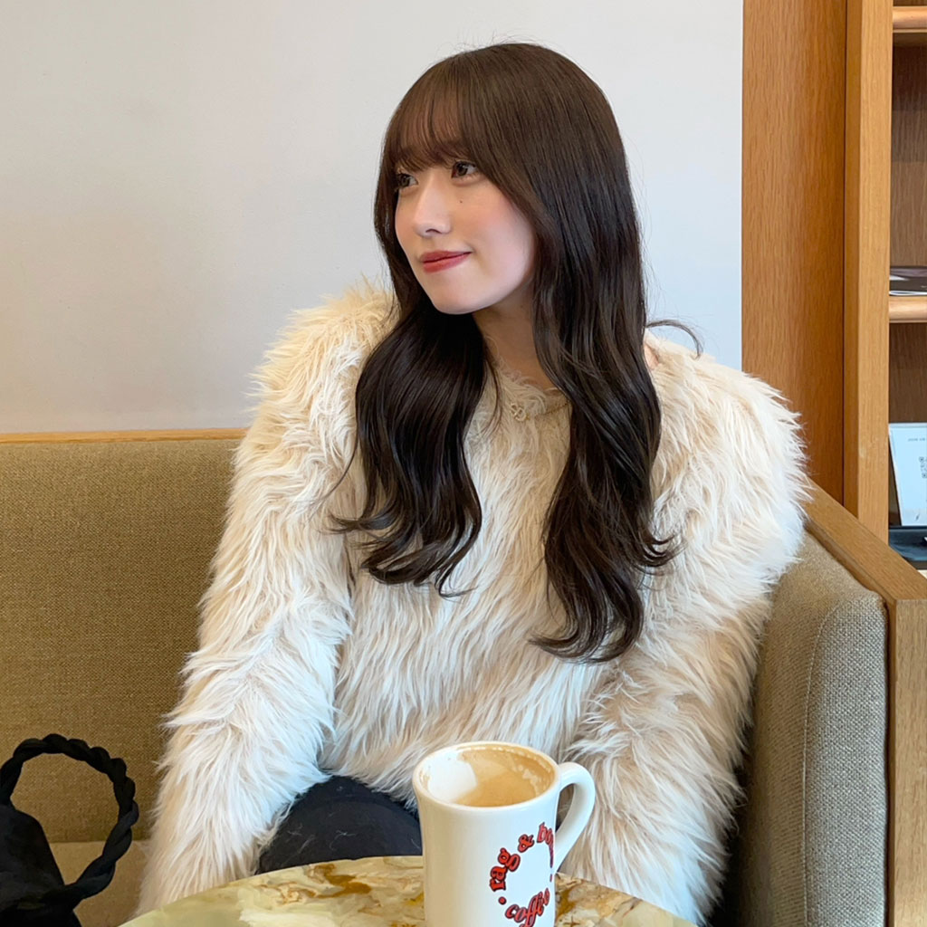 フラッフィークロップドニット | ファッション通販サイト NUGU