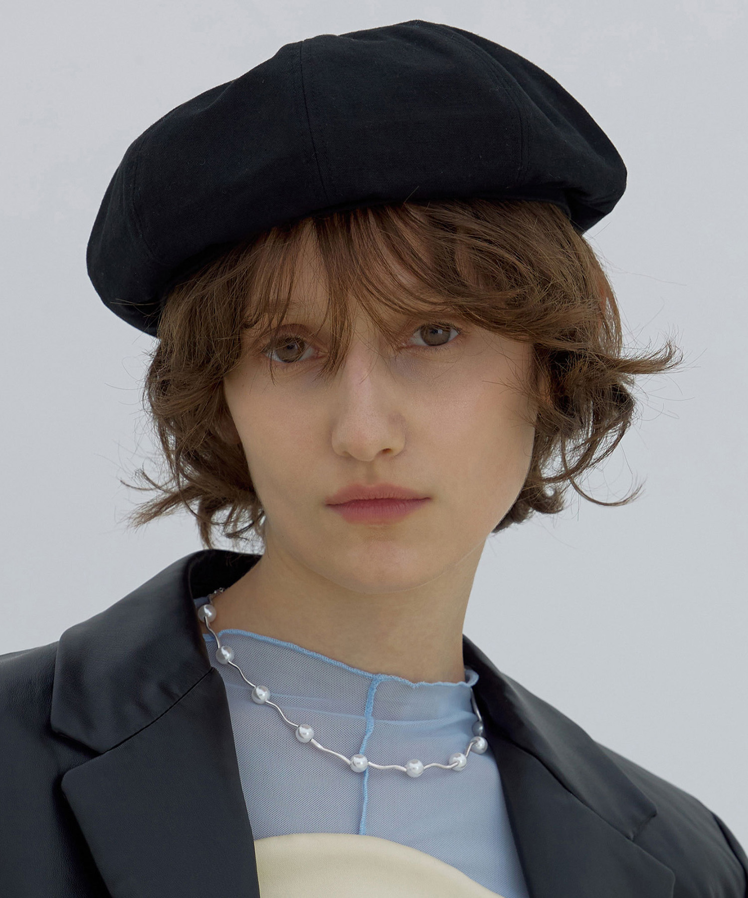 BREAD BERET / BIO / BLACK(一年中ﾍﾞレー帽) | ファッション通販サイト NUGU