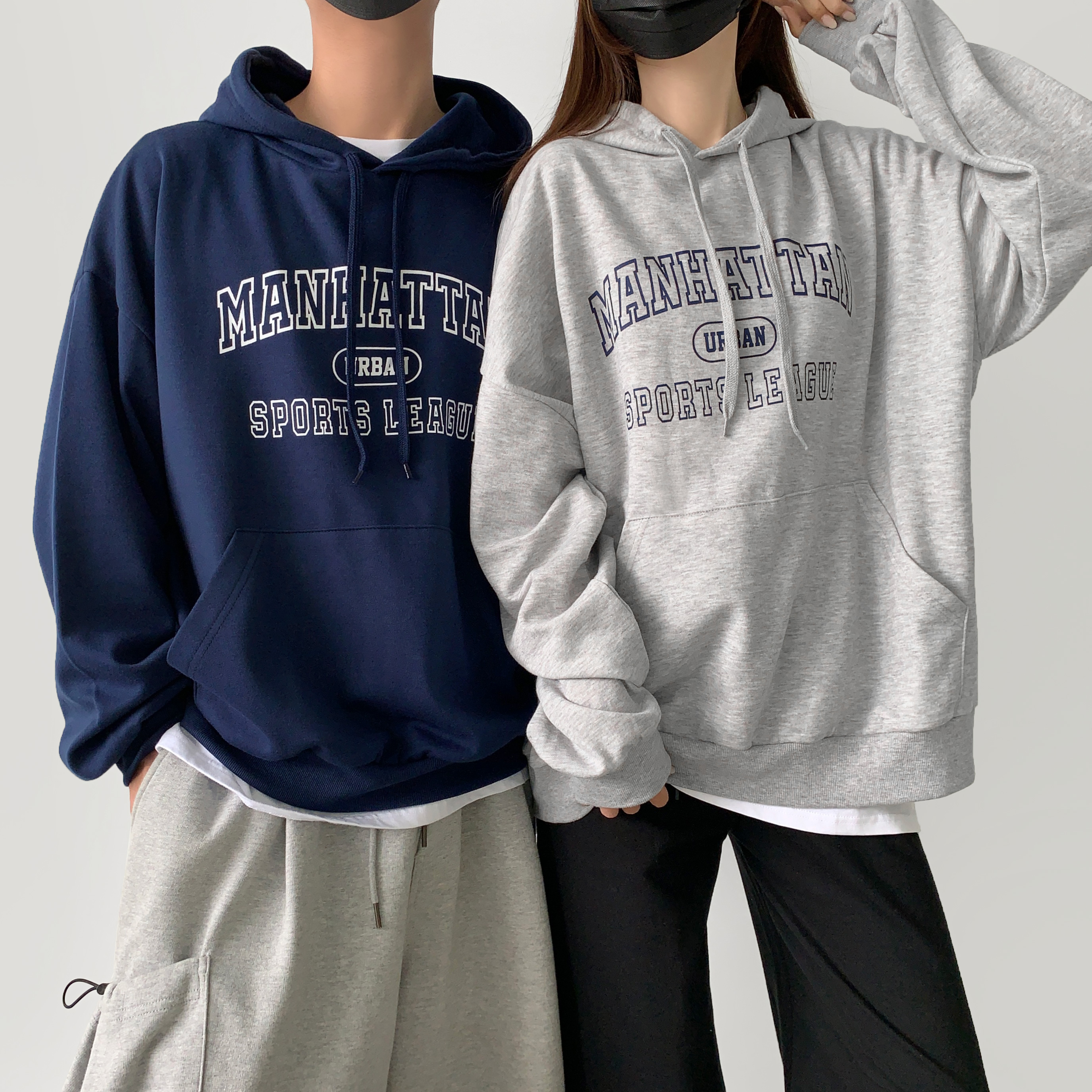 [unisex]レタリングルーズフィットフード付きTシャツ | ファッション通販サイト NUGU