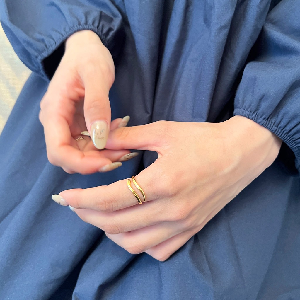 rua wave ring | ファッション通販サイト NUGU