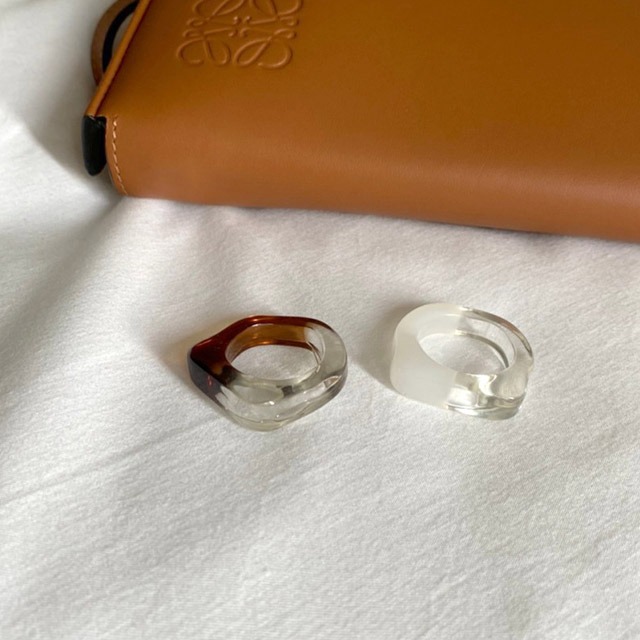 two-tone acrylic ring|ファッション通販サイトNUGU
