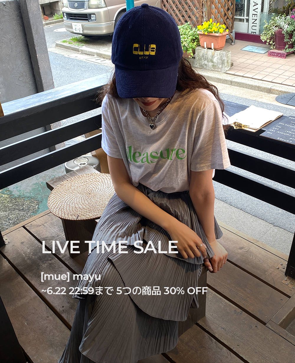 [mue] LIVE TIME SALE | ファッション通販サイト NUGU