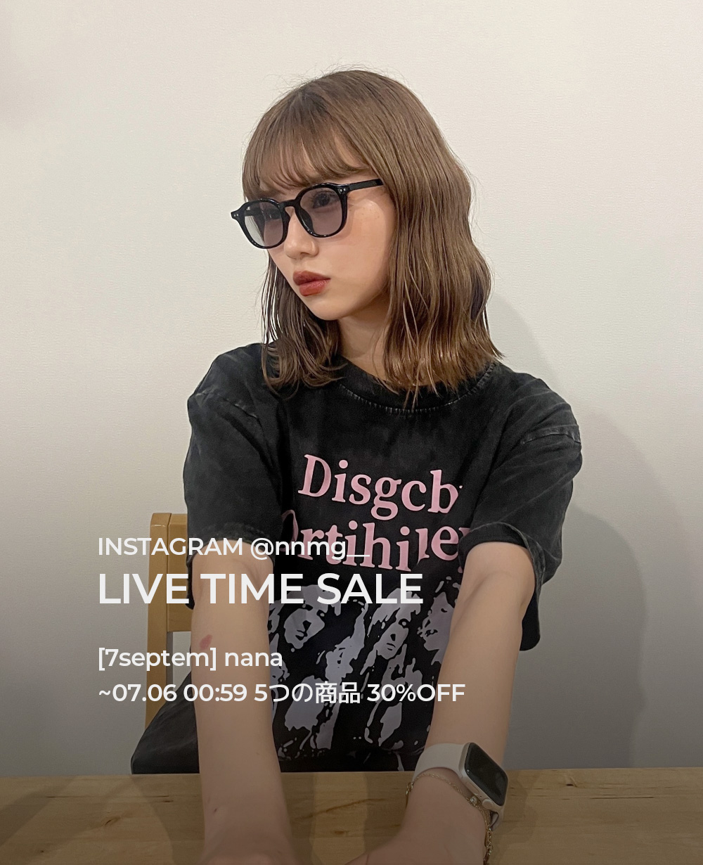[7septem] LIVE TIME SALE | ファッション通販サイト NUGU