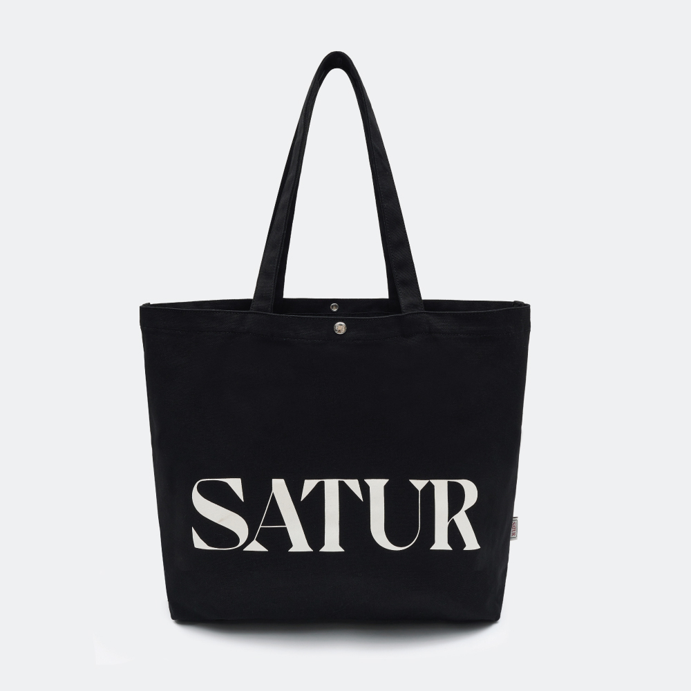 Logo All day Canvas Bag - Resort Black | ファッション通販サイト NUGU