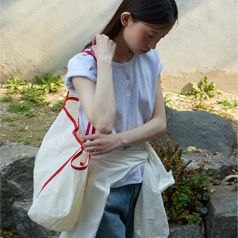 Line summer beach bag_RED | ファッション通販サイト NUGU