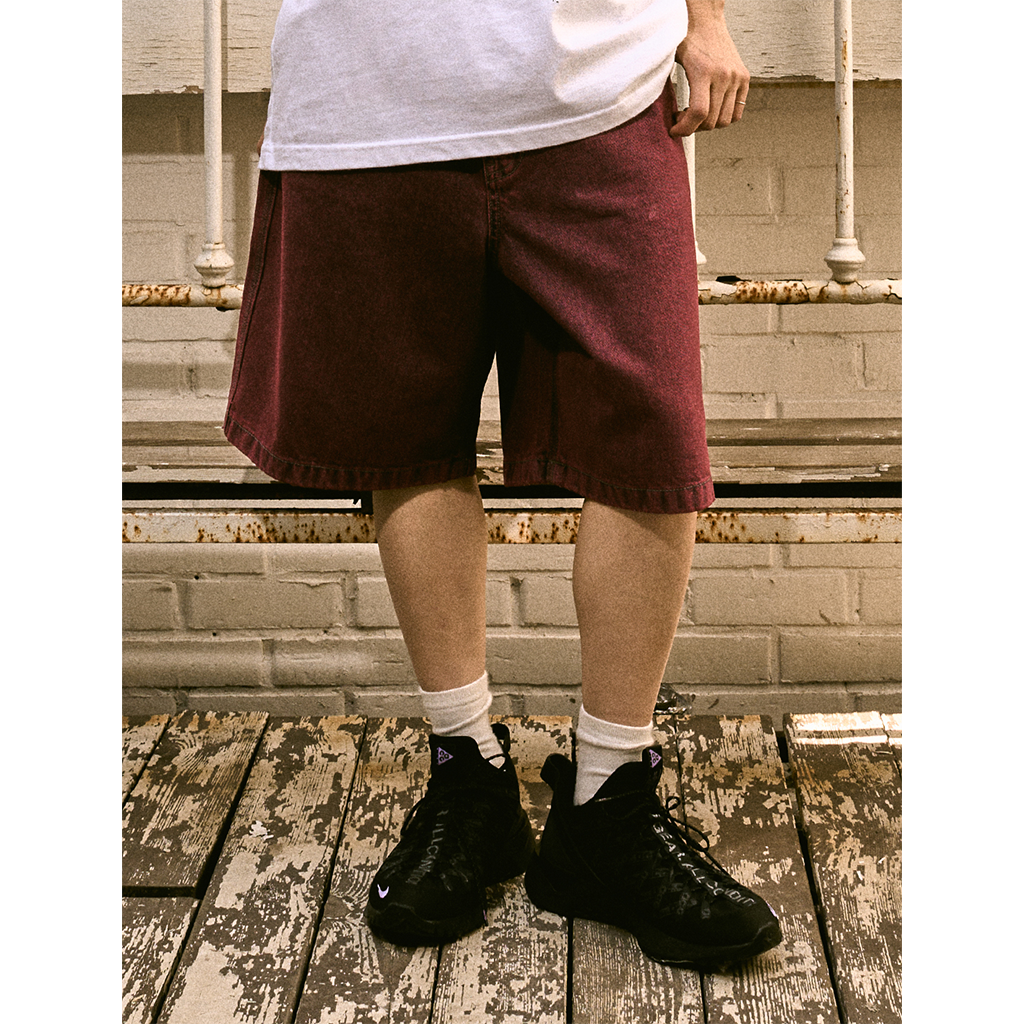 COLOR DENIM SHORTS - MAGENTA | ファッション通販サイト NUGU