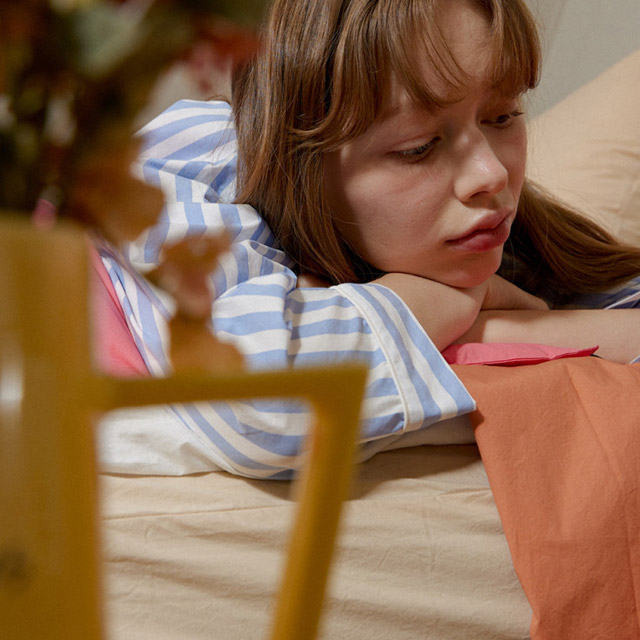 Rainbow solid mattress cover | ファッション通販サイト NUGU