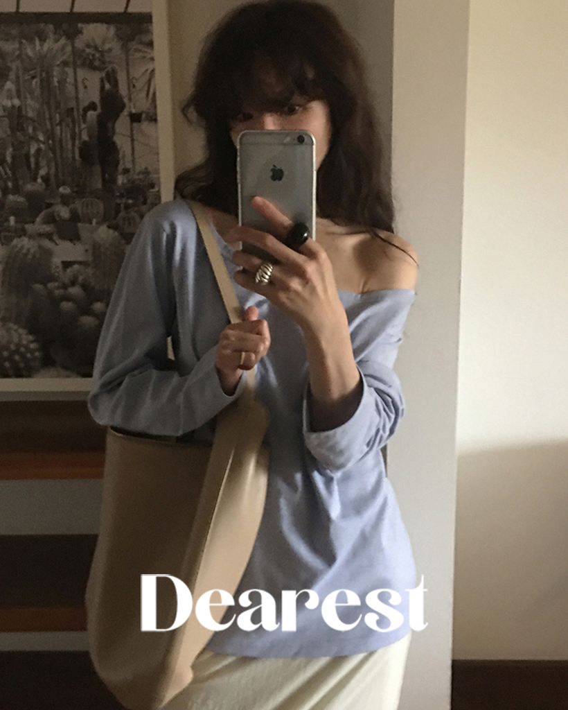 [Dearest] Vinny Tee (Lavender) | ファッション通販サイト NUGU