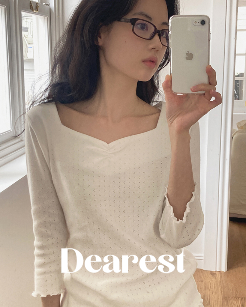 [Dearest] Riru Tee (Ivory) | ファッション通販サイト NUGU