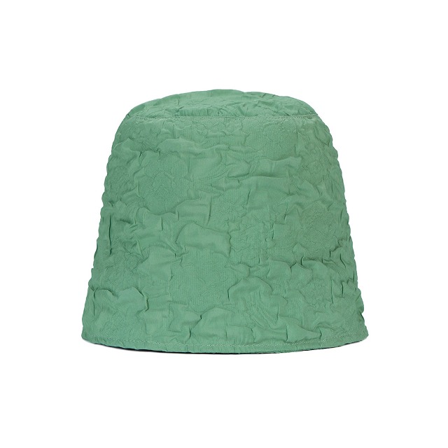 Embo longlabel drop bucket hat Green | NUGU