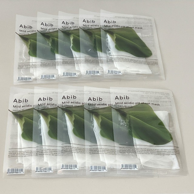 [Abib]弱酸性pHシートマスク ドクダミフィット10EA | ファッション通販サイト NUGU