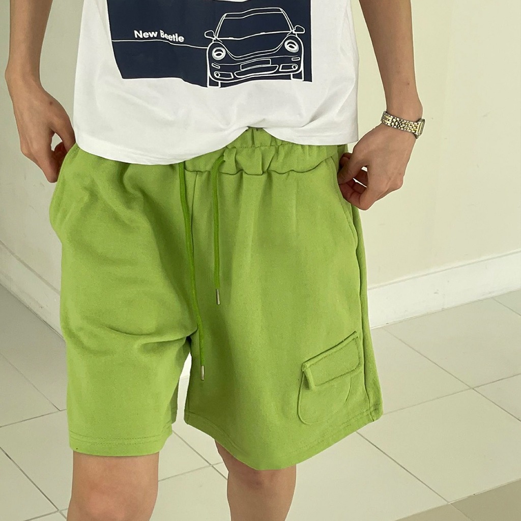 one pocket cotton half pants (3c) | ファッション通販サイト NUGU