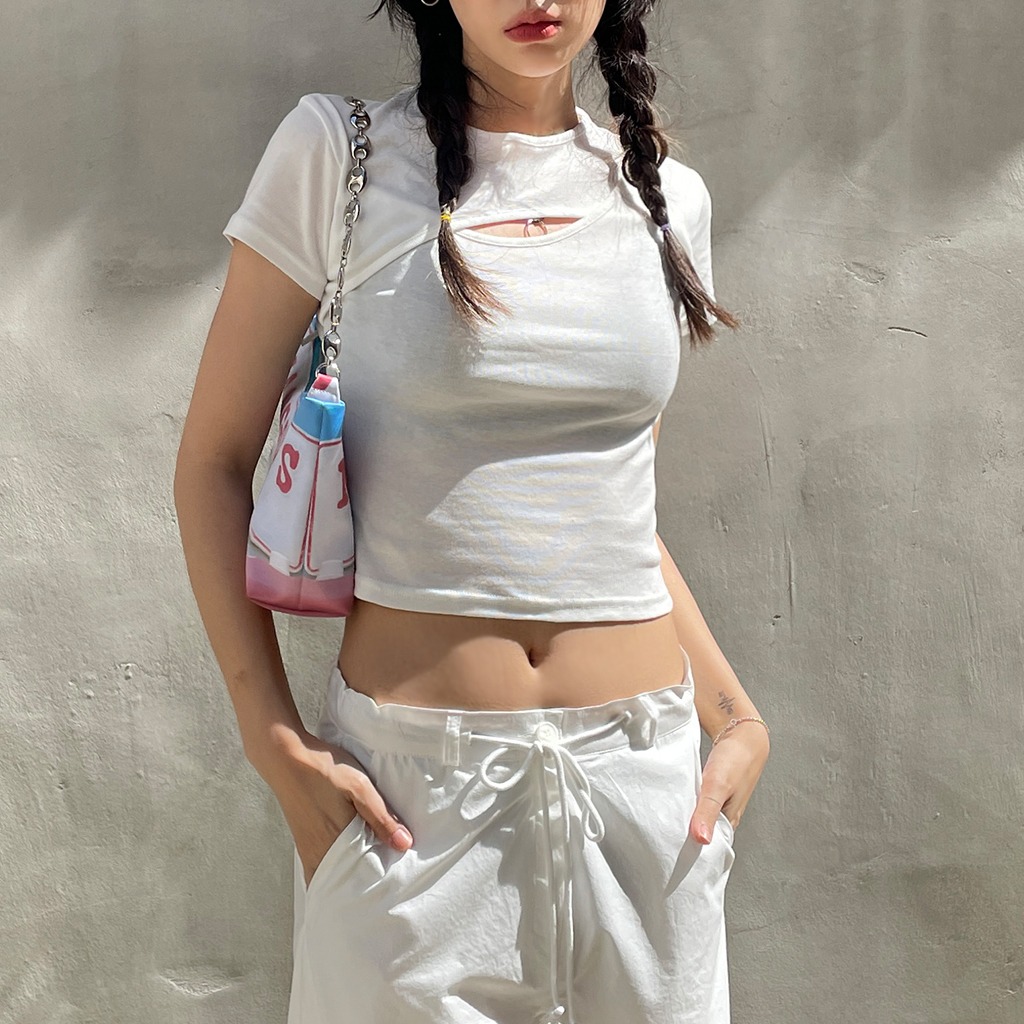 cutout T (2c) | ファッション通販サイト NUGU