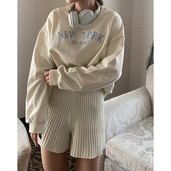 リブニットショートパンツ | ファッション通販サイト NUGU