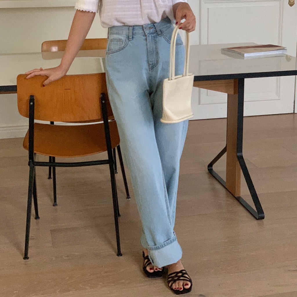 brimon denim wide pants 1color | ファッション通販サイト NUGU