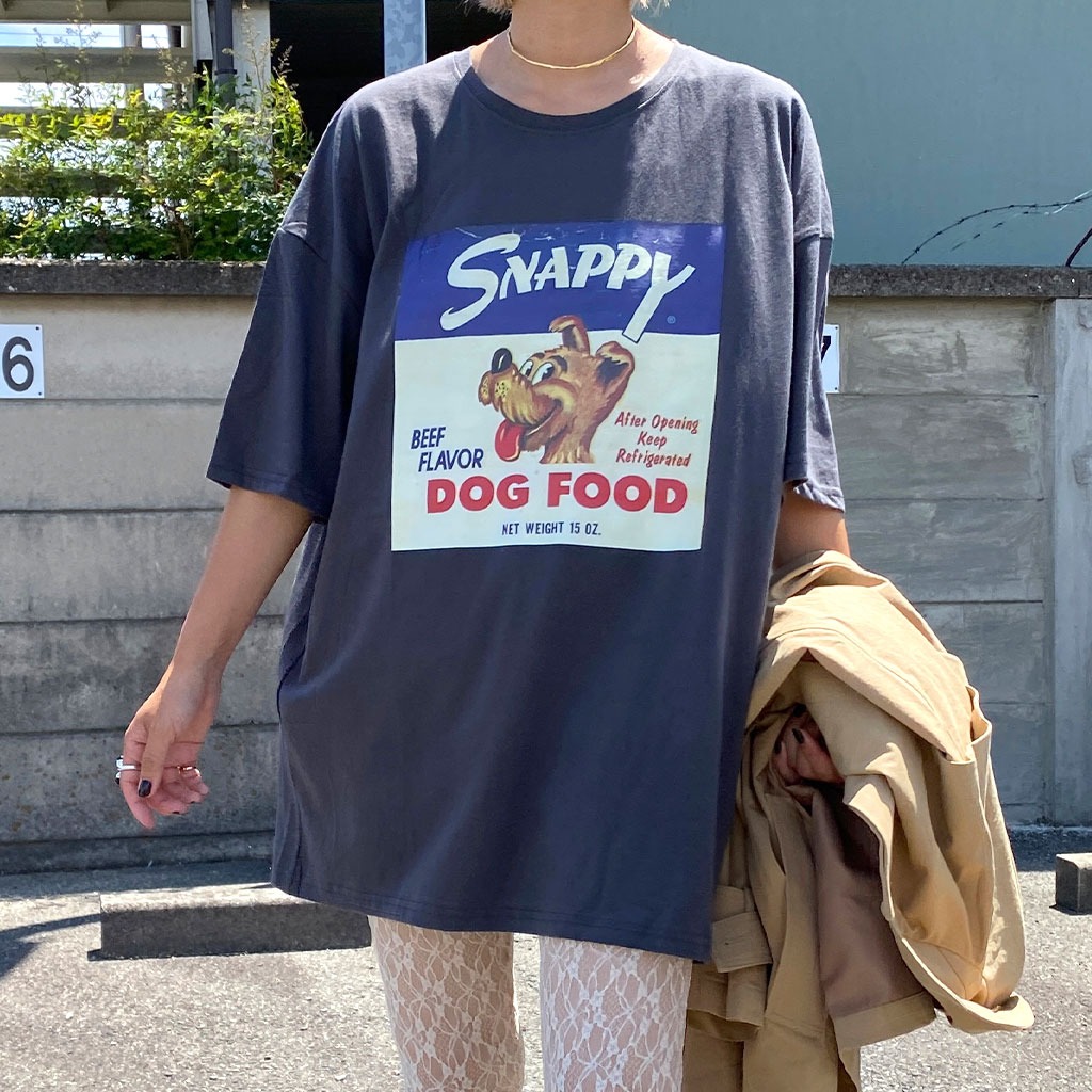 snappy dog print t | ファッション通販サイト NUGU