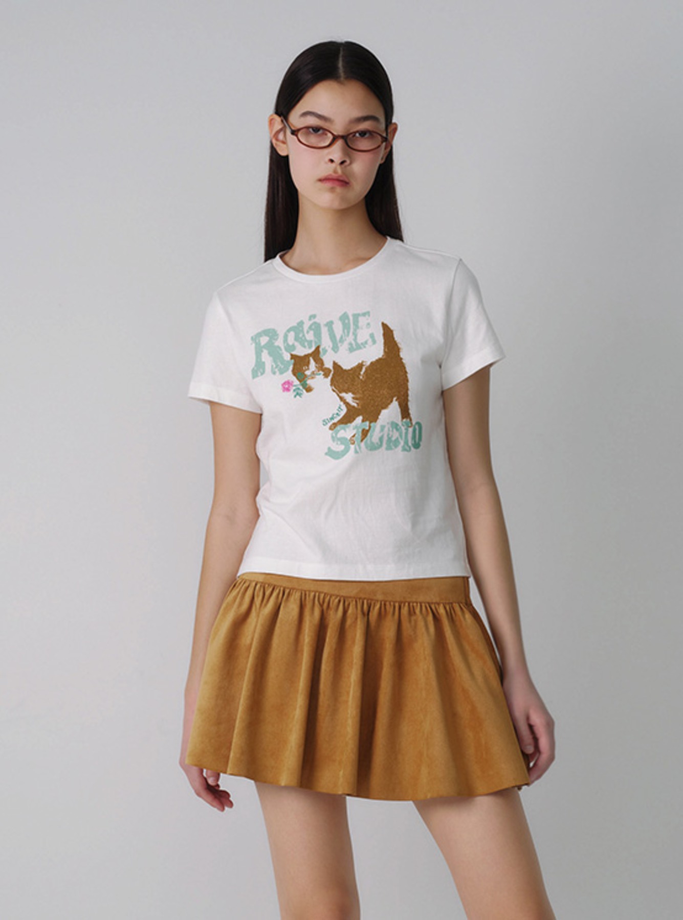 RAIVE Cat T-Shirt_3color | ファッション通販サイト NUGU