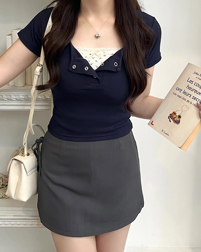 [BEST 50] フラワーレーススリーブレス | ファッション通販サイト NUGU