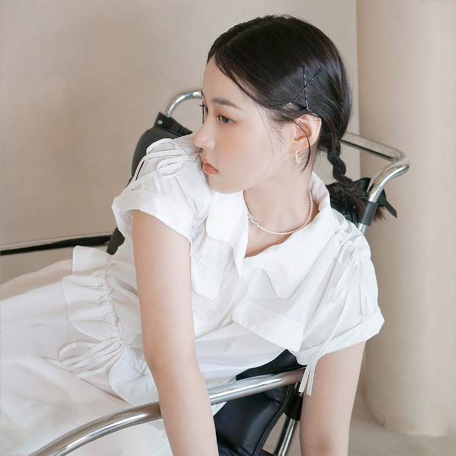 Julia dress (White) | NUGU