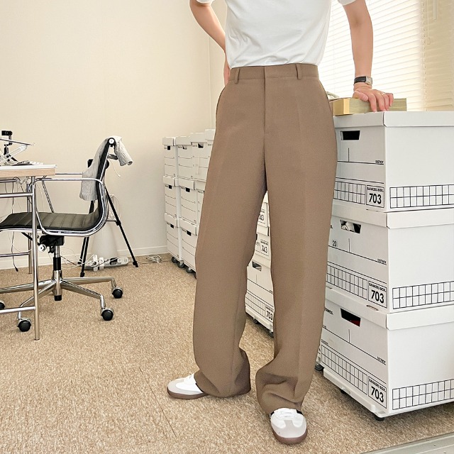 セミワイドバンディングスラックス | NUGU