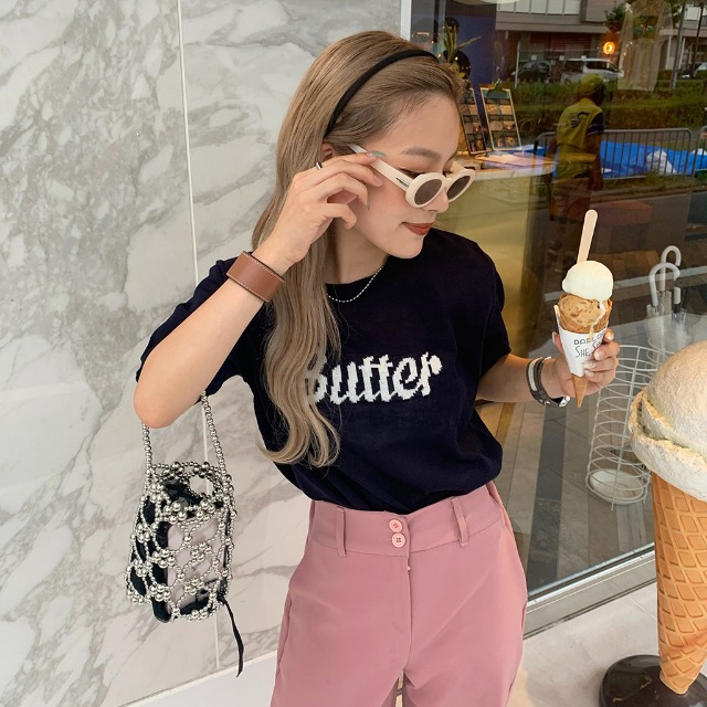 butter半袖ニット | ファッション通販サイト NUGU