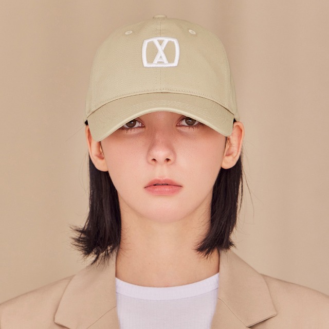 VA 3D Square Ball Cap Beige | ファッション通販サイト NUGU