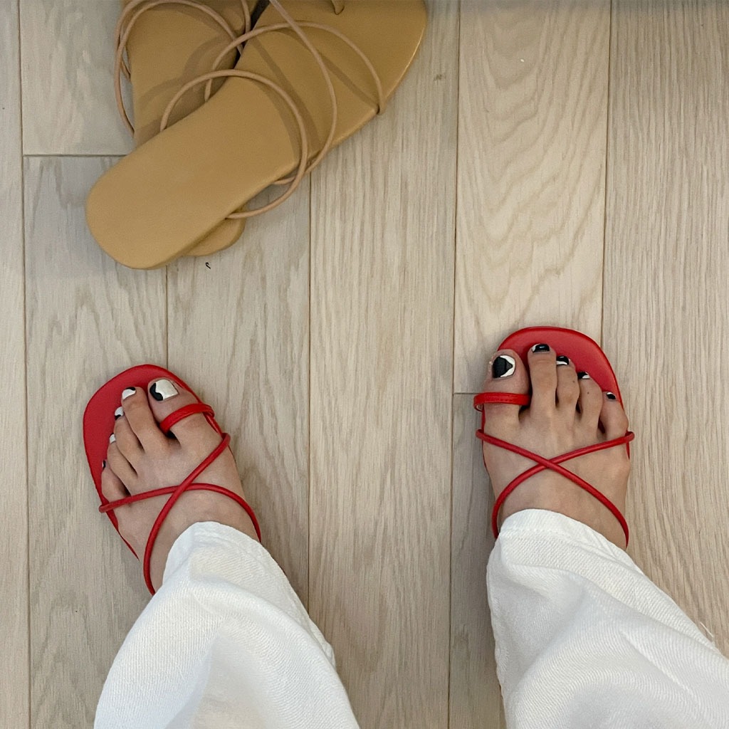 (SALE) bella string sandals | NUGU