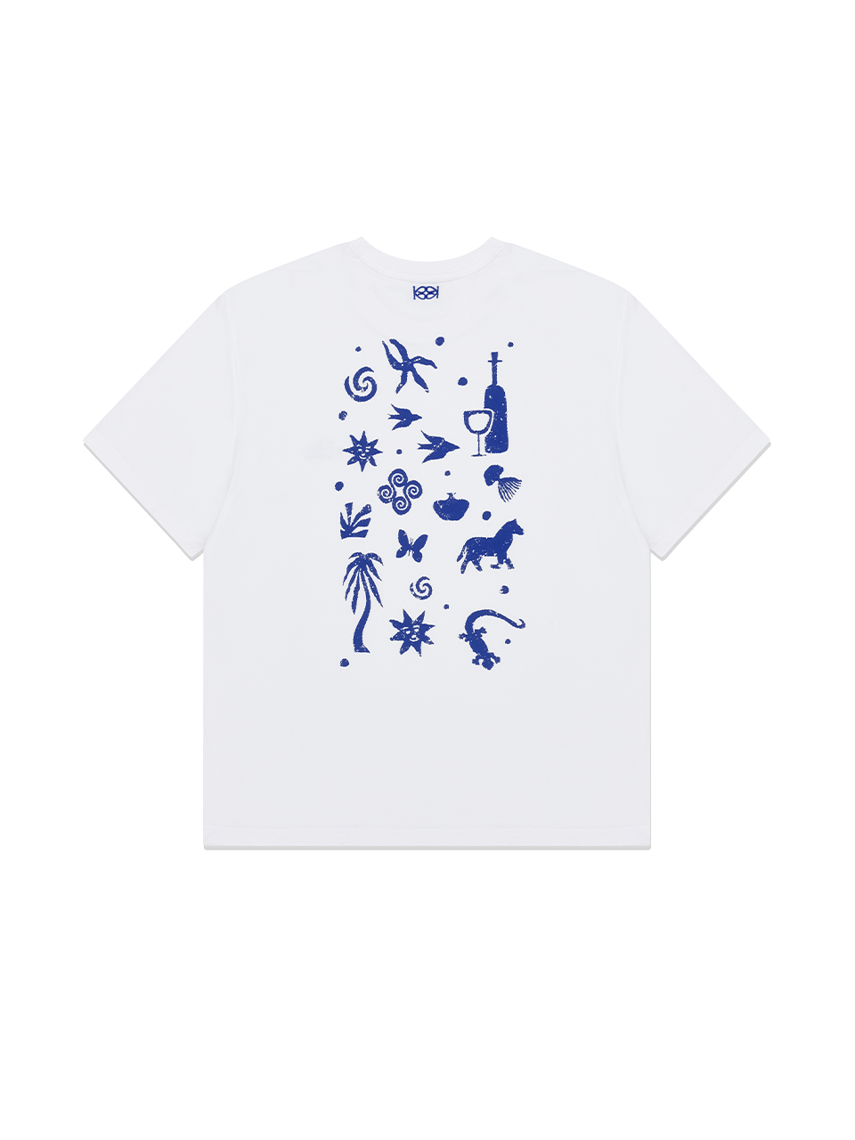 Bleu Marine Oversized Tee UNISEX White | ファッション通販サイト NUGU