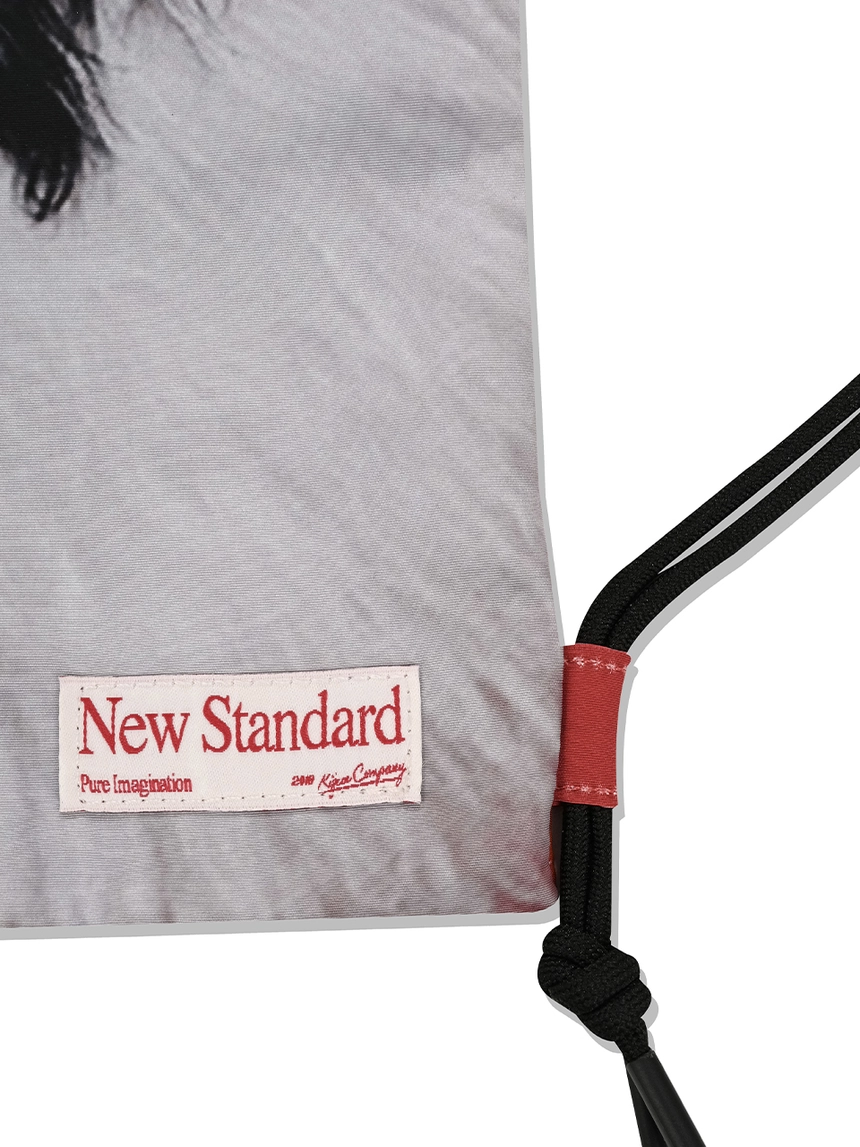 COTON Drawstring Sport Bag UNISEX Red | ファッション通販サイト NUGU