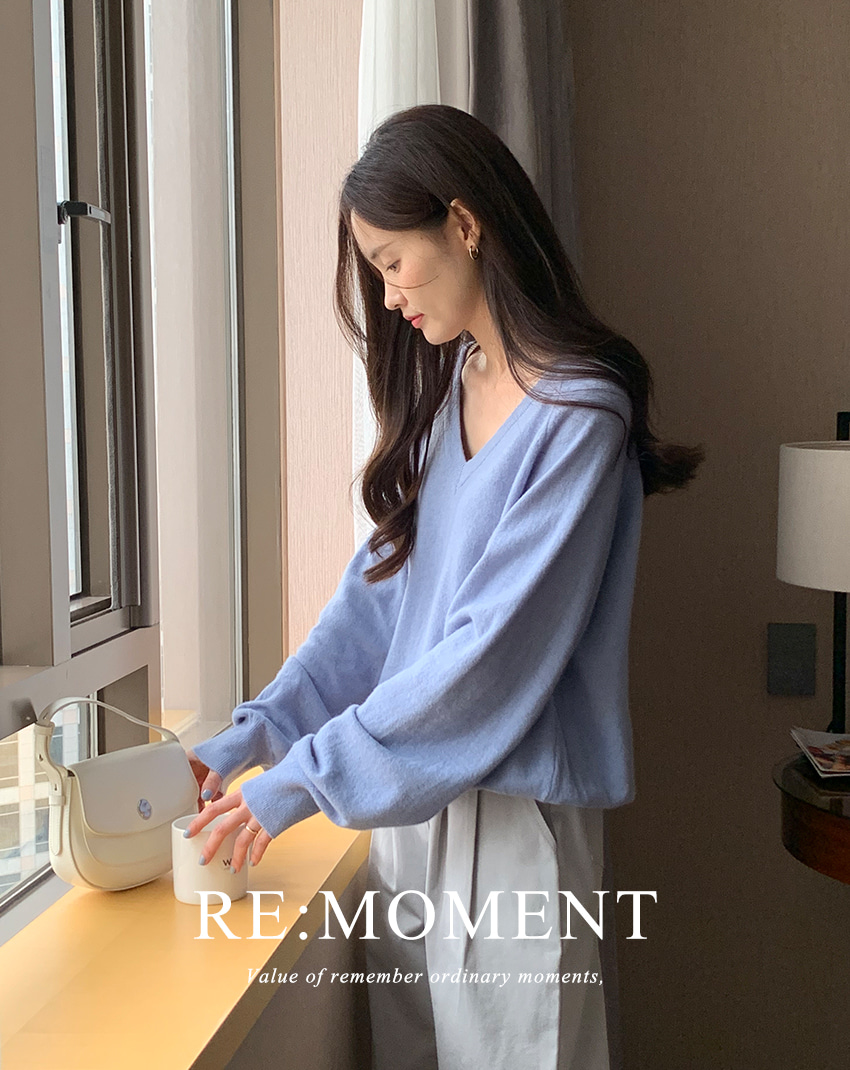 [original] Vネックカシミヤニット2color | ファッション通販サイト NUGU